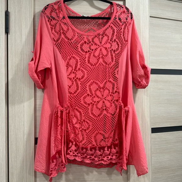 M Made In Italy | Tops | Made In Italy Boho Style Tunic Top | Poshmark